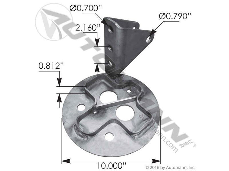 MHT1010 | Air Spring Mounting Plate | Hendrickson