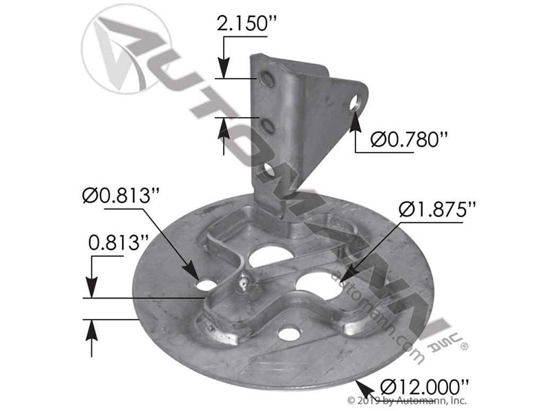 MHT793 | Air Spring Mounting Plate | Hendrickson