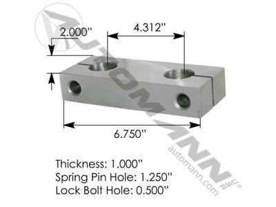 Leaf Spring Shackle Side Bar for Commercial Trucks