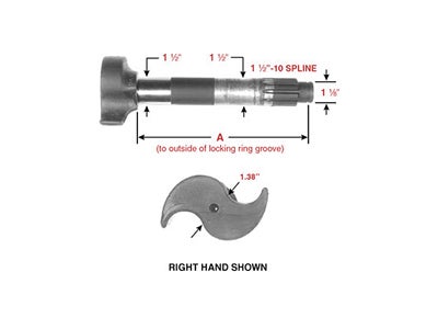 Drive Axle Camshafts for Semi Truck and Tractor Air Brakes