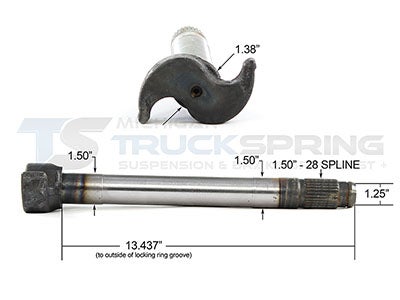 Camshafts for Semi truck, Tractor and Trailer Air Brakes