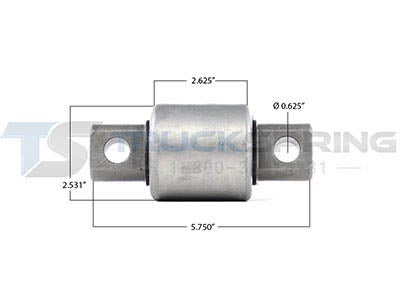 Torque Arm Bushings and Torque Rod Bushings for Commercial Trucks