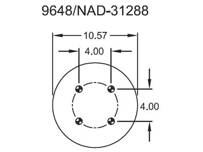 W01-358-8631 | Firestone Airide Air Spring | 1T17B-5