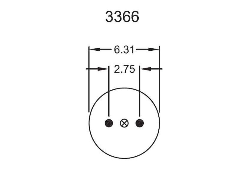 W01-358-7891 | Firestone Airide Air Spring | 20F