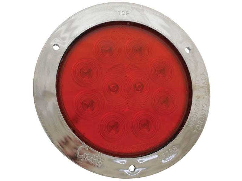 53302, Grote Red SuperNova 4 Inch 10-Diode LED Stop-Tail-Turn Lamp