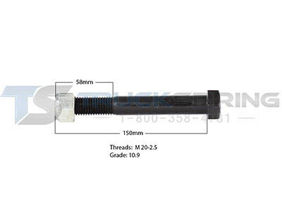 B1473-22 | GM Spring Bolt Kit | 11514454