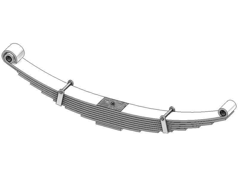 46-1480 Freightliner Front Leaf Spring | 8 Leaves | A16-16460-000