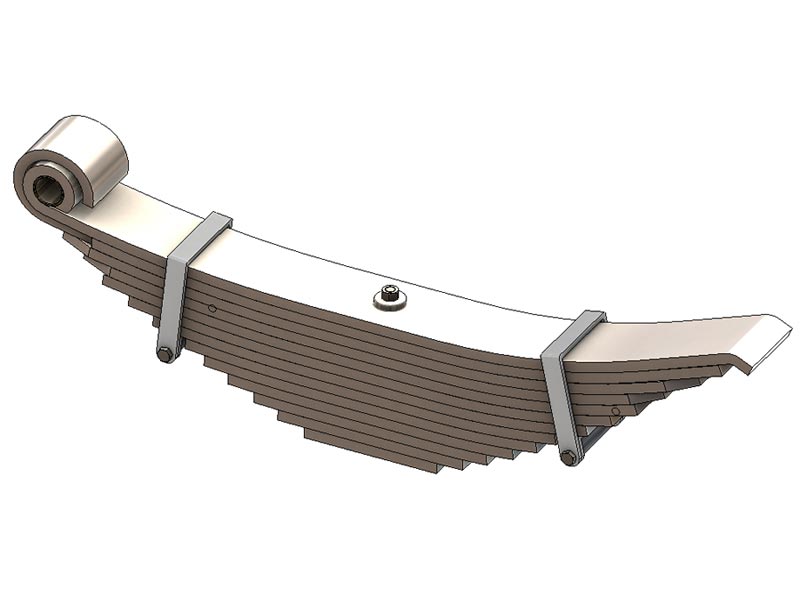 50-301 Hendrickson OEM Leaf Spring | 12 Leaves | 47057