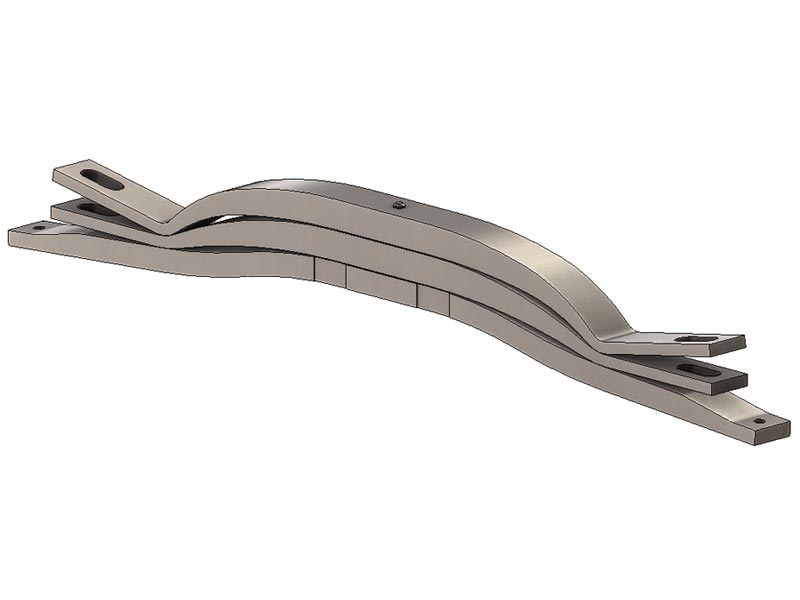 96-1219 Volvo/White, Autocar Rear Leaf Spring | 3 Leaves | 8060822