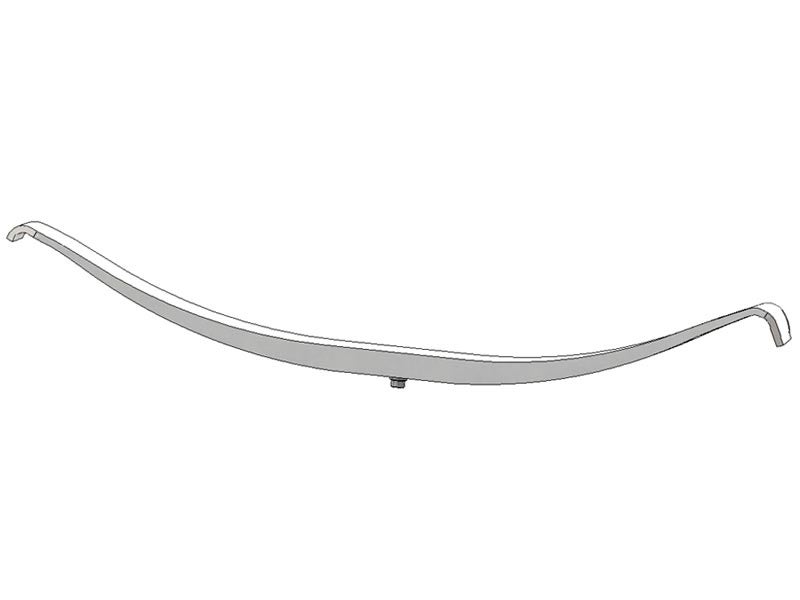 TRA015 Fruehauf Trailer Spring | 1 Leaf | UXA000178