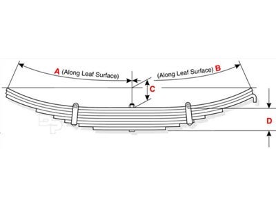 TRA2297HD Reyco Trailer Spring | 10 Leaves | T7452