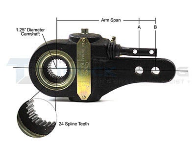 Buy Brake Slack Adjusters for Commercial Trucks and Trailers