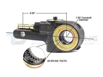 Buy Brake Slack Adjusters for Commercial Trucks and Trailers - TruckSpring