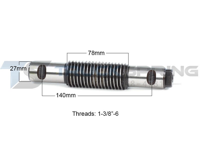 B1444-62 | Mack Threaded Spring Pin | Rear of Front
