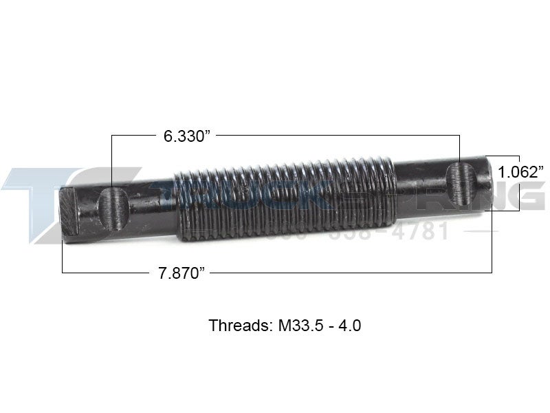 Kenworth Threaded Spring Pin, M5449