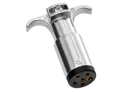 6-Way Round Electrical Connector - Trailer End, 118037