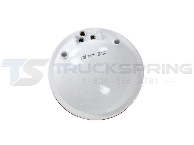 Red 10 Diode 4 inch Round Sealed LED Stop / Tail / Turn lamps with ...