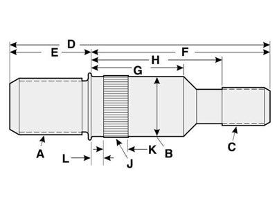 Wheel Studs and Nuts for Commercial Trucks and Trailers