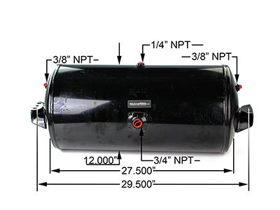 Air Tanks for Semi Trucks and Trailers