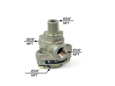 Brake Valves, Quick Release Valves, and Spring Brake Valves