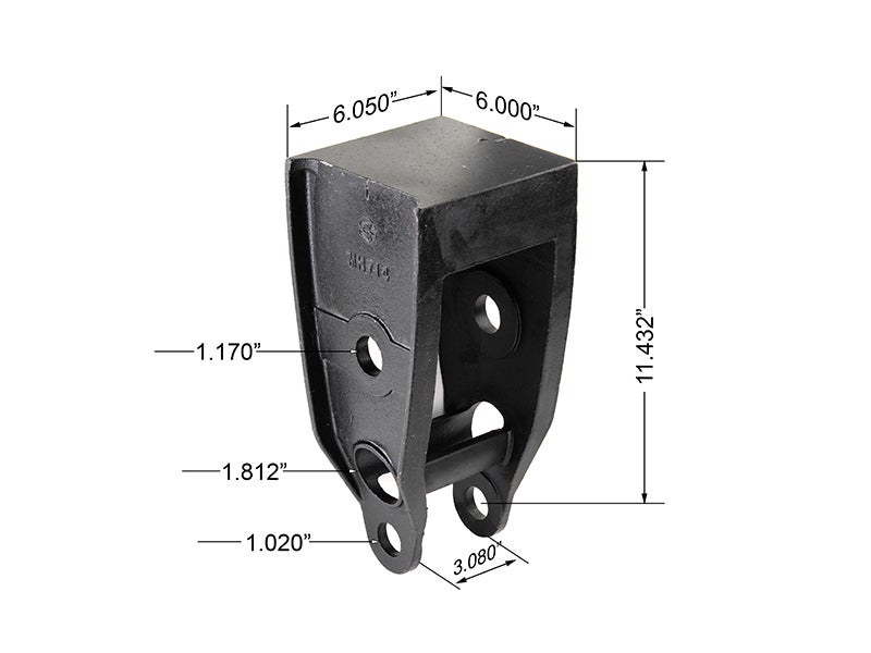 MH714 | Hutch Center Leaf Spring Hanger