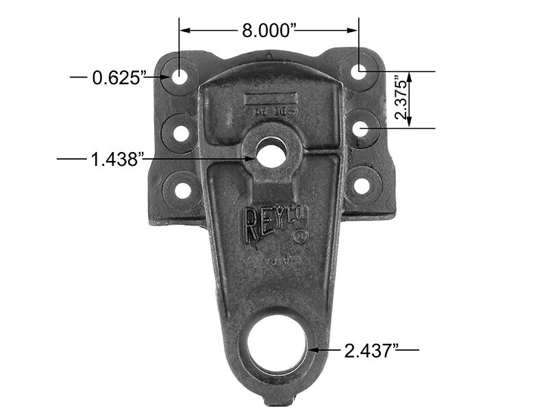 1010701 | Reyco Leaf Spring Hanger | Rear
