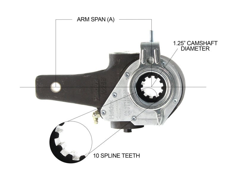 40010004 | Automatic Slack Adjuster | 10 Spline