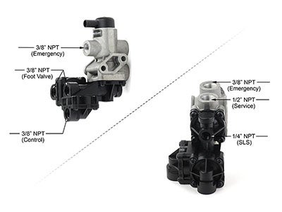 Brake Valves, Quick Release Valves, and Spring Brake Valves