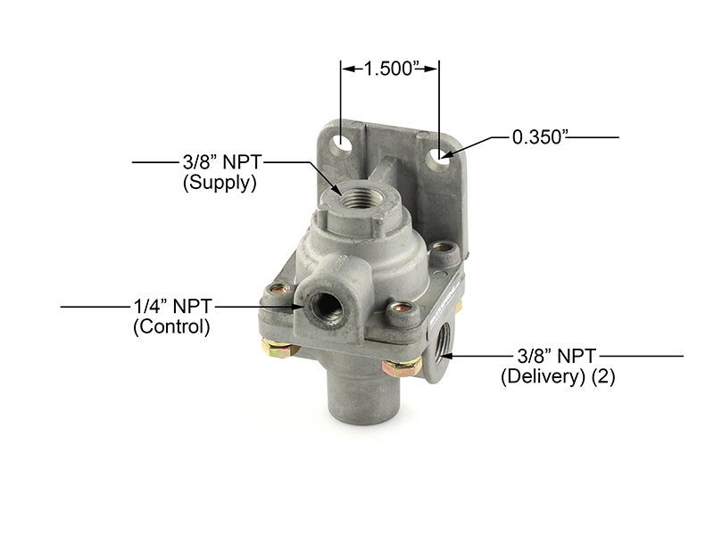 EM56970 | LQ-2 Front Axle Relay Valve