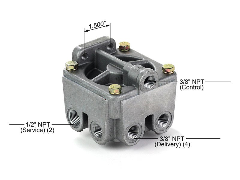 RL3518TB | Relay Valve | 7 PSI