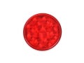 4 inch Red 10 Diode Round Low Profile LED Stop / Tail / Turn Lamp - 44 ...